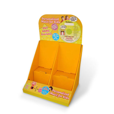 Cardboard Disc Product Counter Display Unit | Impact Display