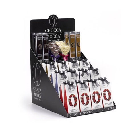 POP Corrugated Chocca Mocca Counter Display | Impact Display