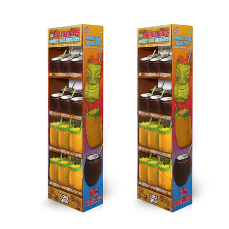 Costco Corrugated Cardboard Power Wing Displays | Impact Display